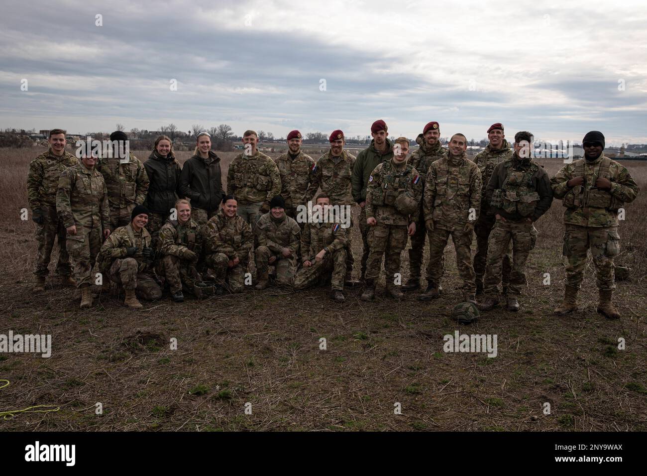 Soldiers assigned to the 39th Brigade Engineer Battalion, 2nd Brigade ...