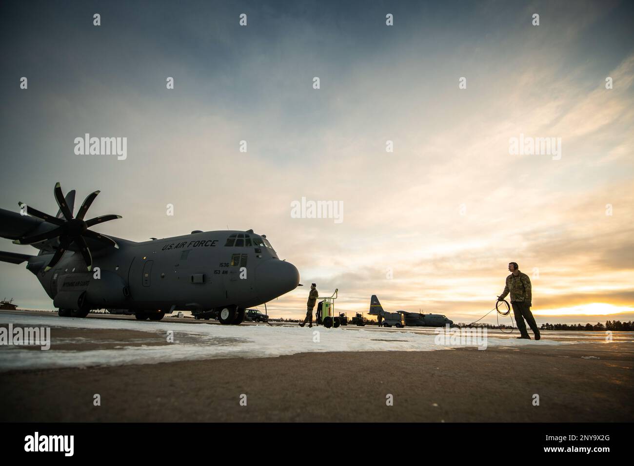 U.S. Air Force Tech. Sgt. Jacob Henson, a loadmaster with the 187th ...