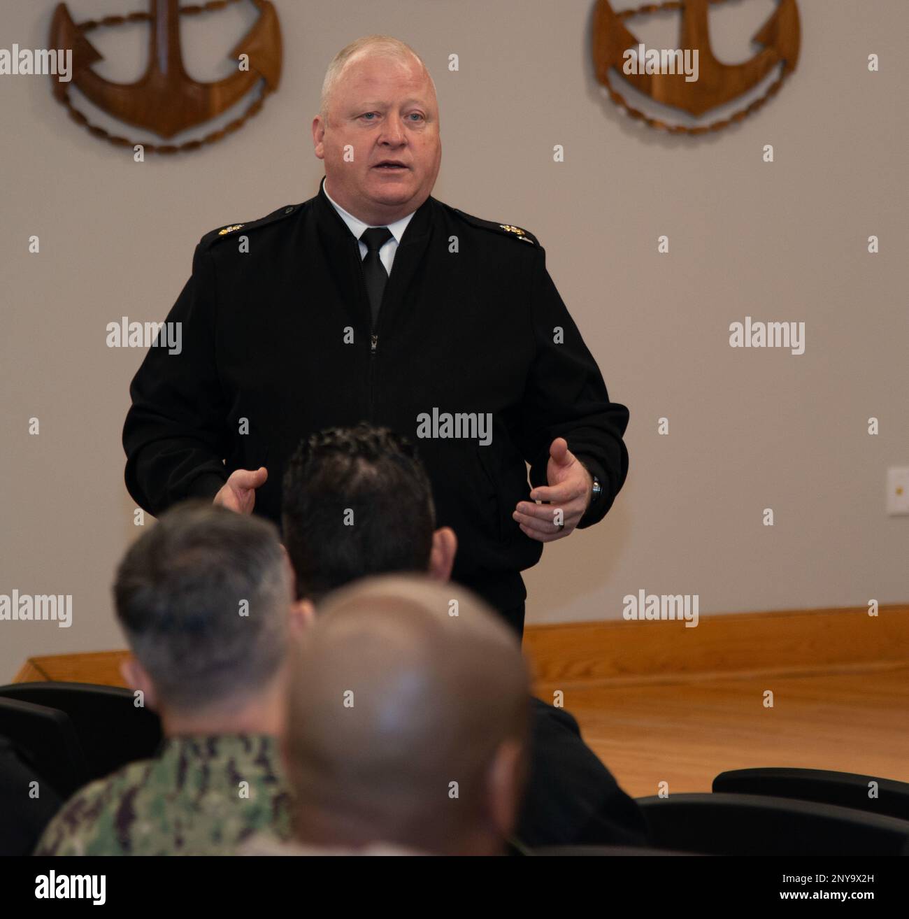 NEWPORT, R.I. (Feb. 3, 2023) Master Chief Petty Officer of the Navy ...