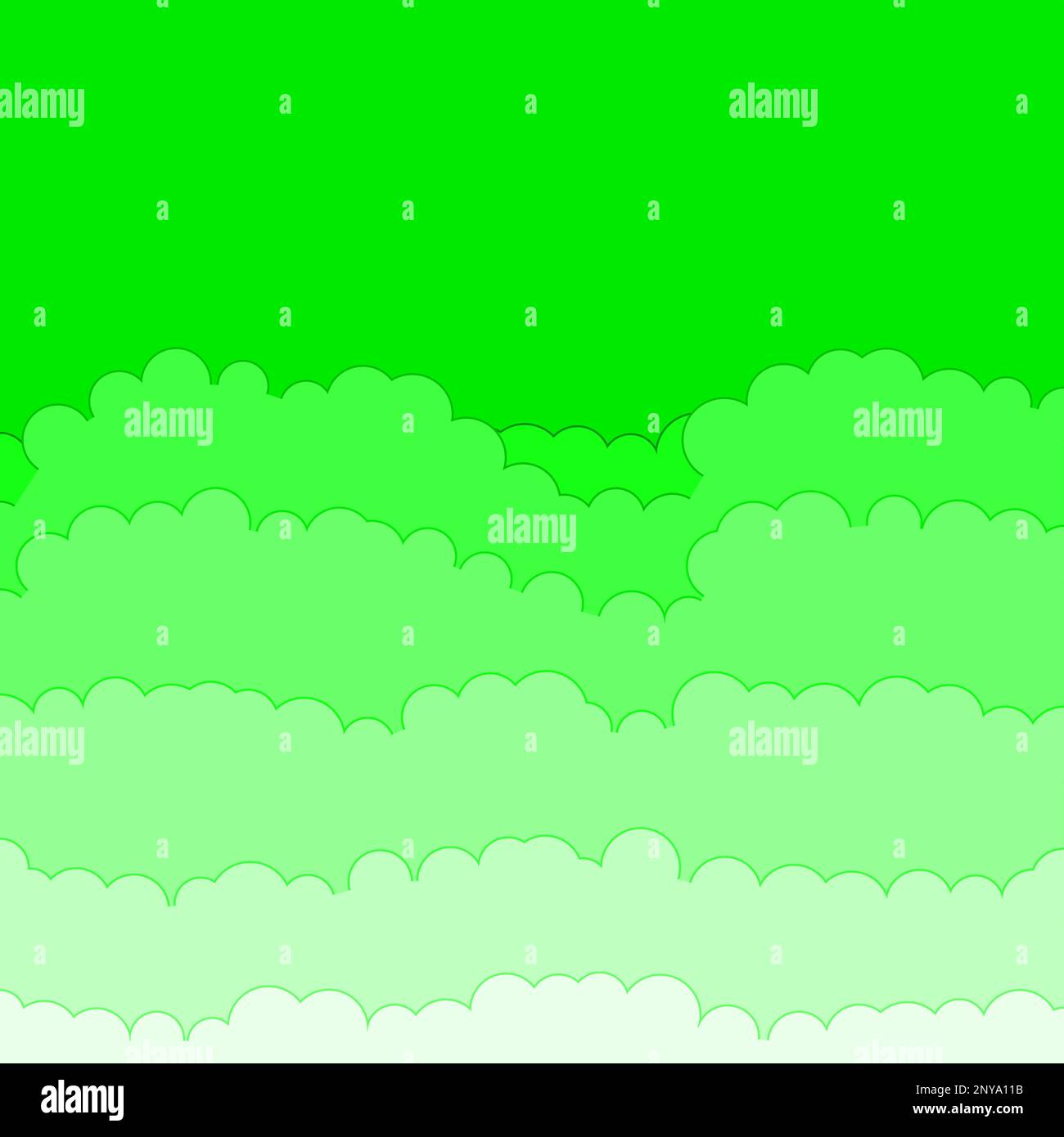 Cartoon colour clouds background illustration Stock Vector Image & Art ...