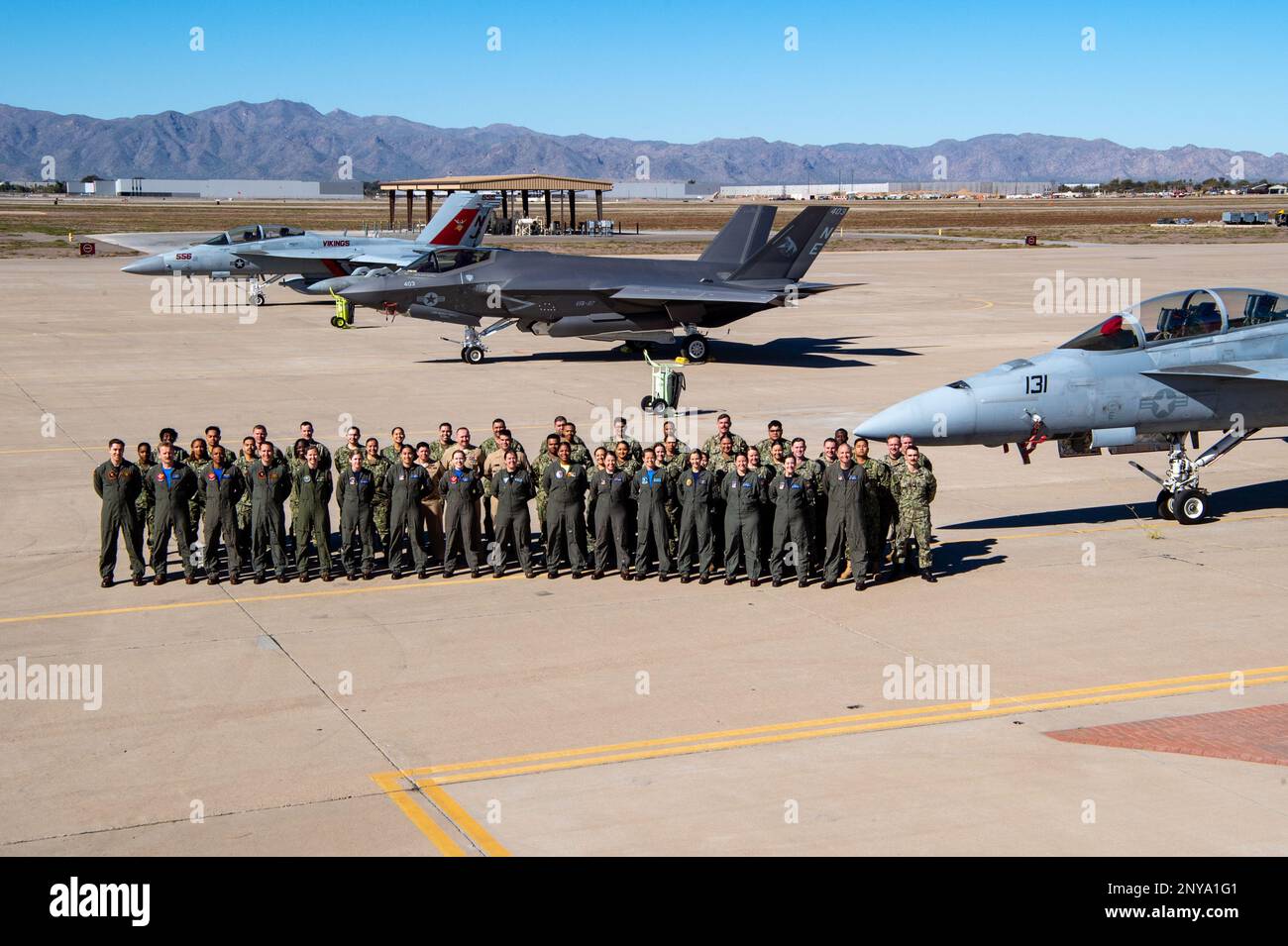 LUKE AIR FORCE BASE, Ariz. (Feb. 10, 2023)-- The All-Women flyover team ...