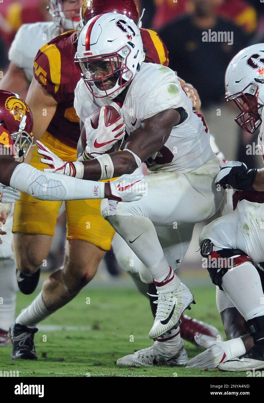 LOS ANGELES, CA - SEPTEMBER 09: Stanford Cardinal running back Bryce ...