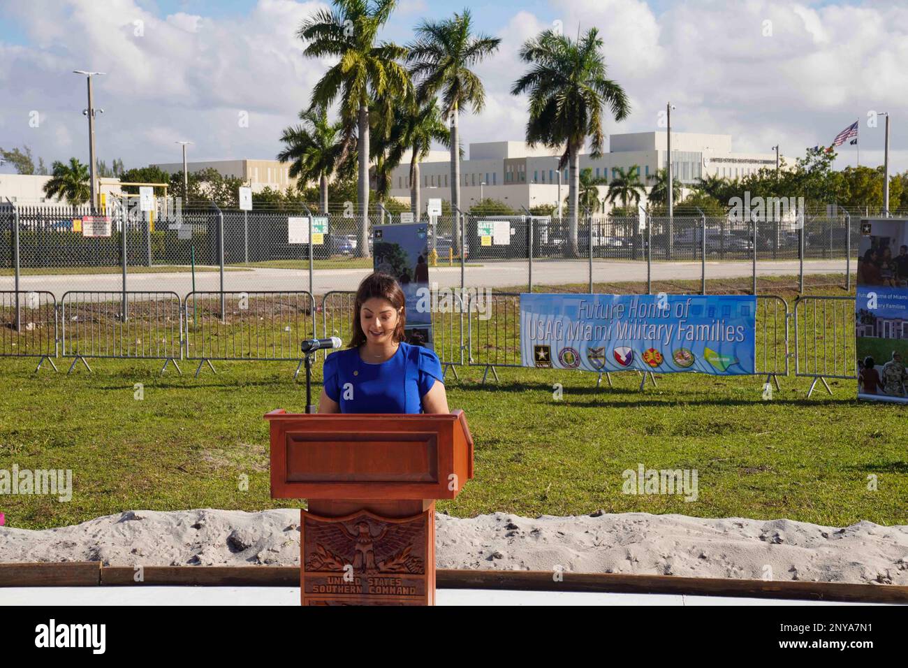 230130-N-DL524-1100 MIAMI (Jan. 30, 2023) Christi Fraga, Mayor of the ...