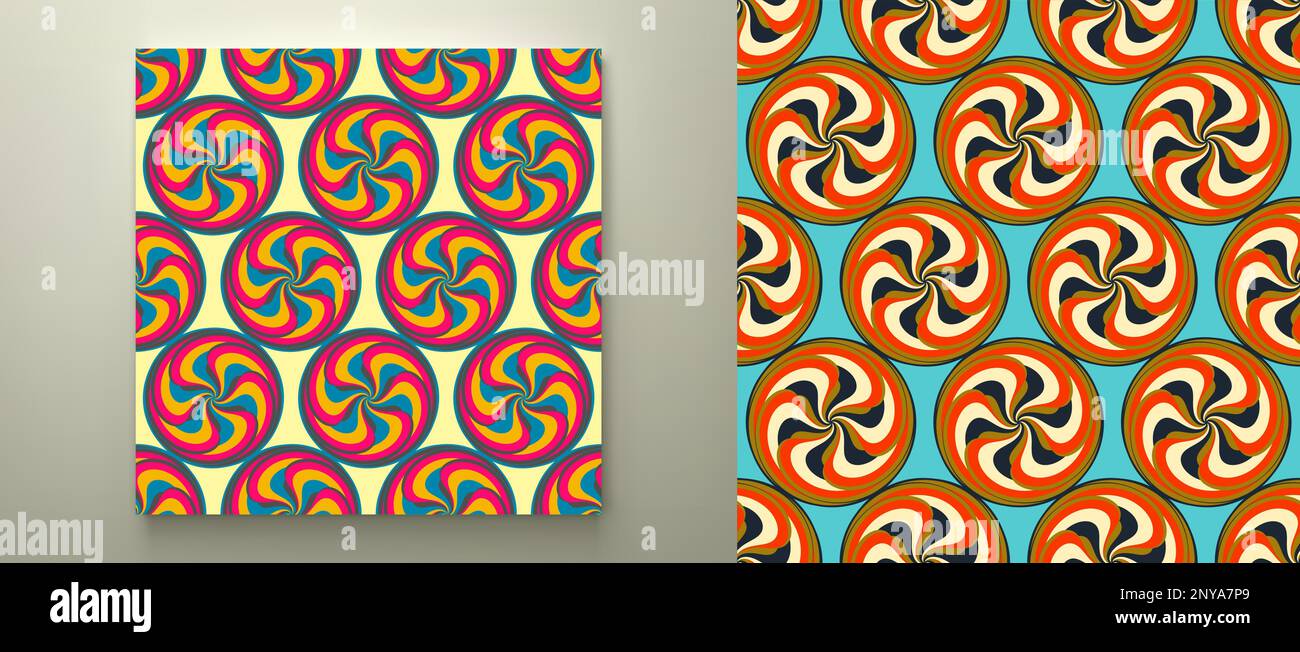 Abstract swirl background. Seamless pattern. Cover design template ...