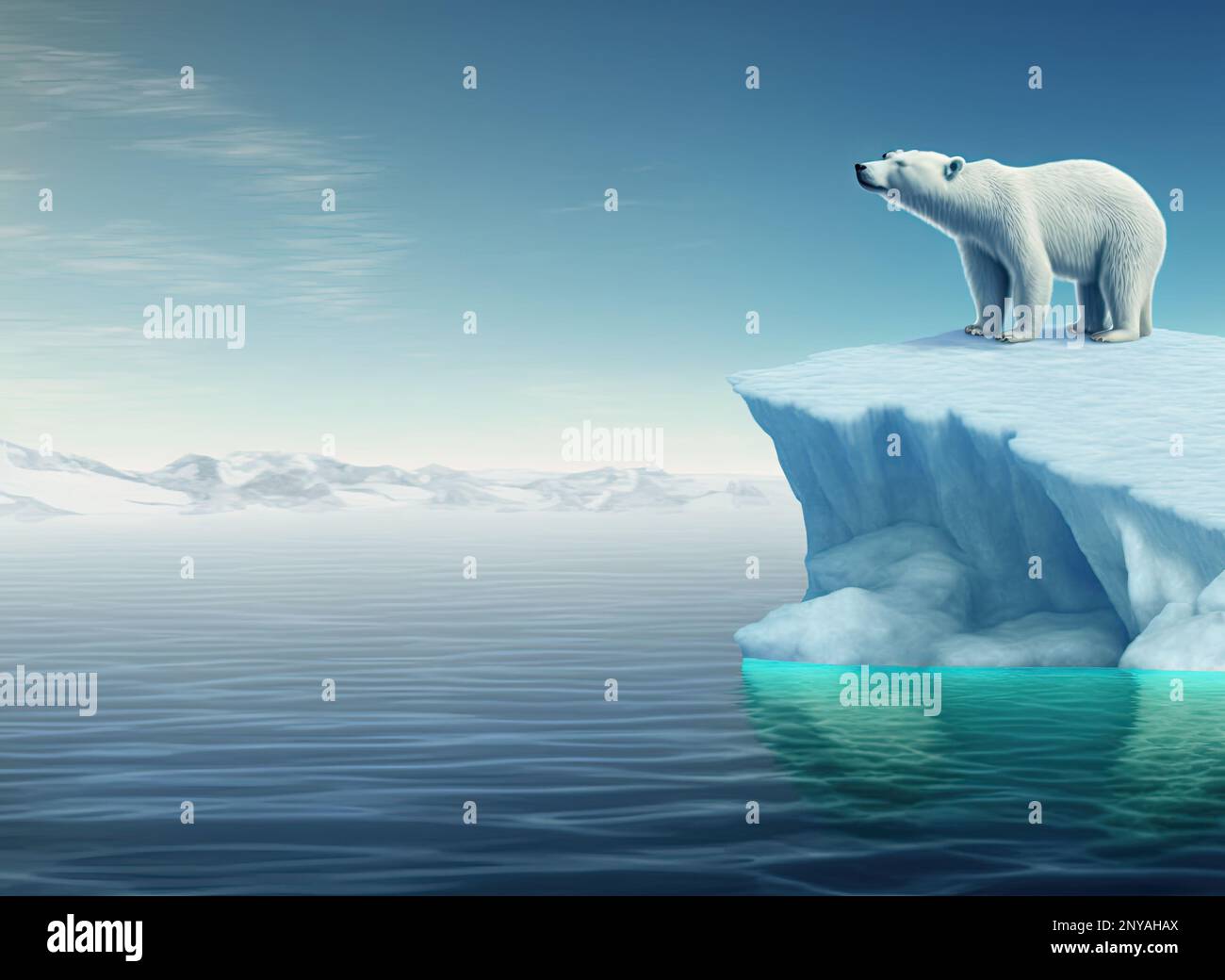 Polar bear on iceberg floating hi-res stock photography and images - Alamy