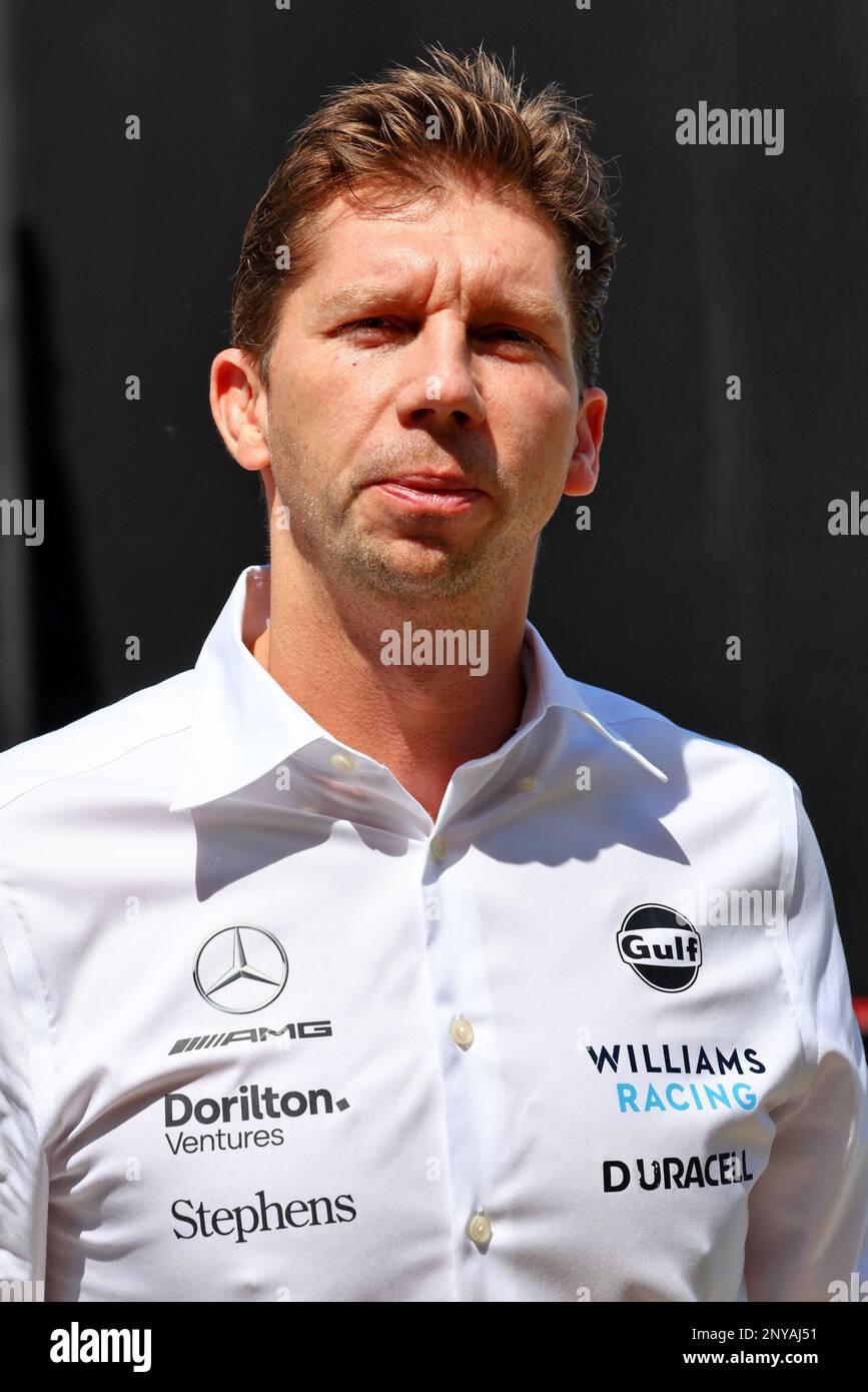 Sakhir, Bahrain. 02nd Mar, 2023. James Vowles (GBR) Williams Racing ...
