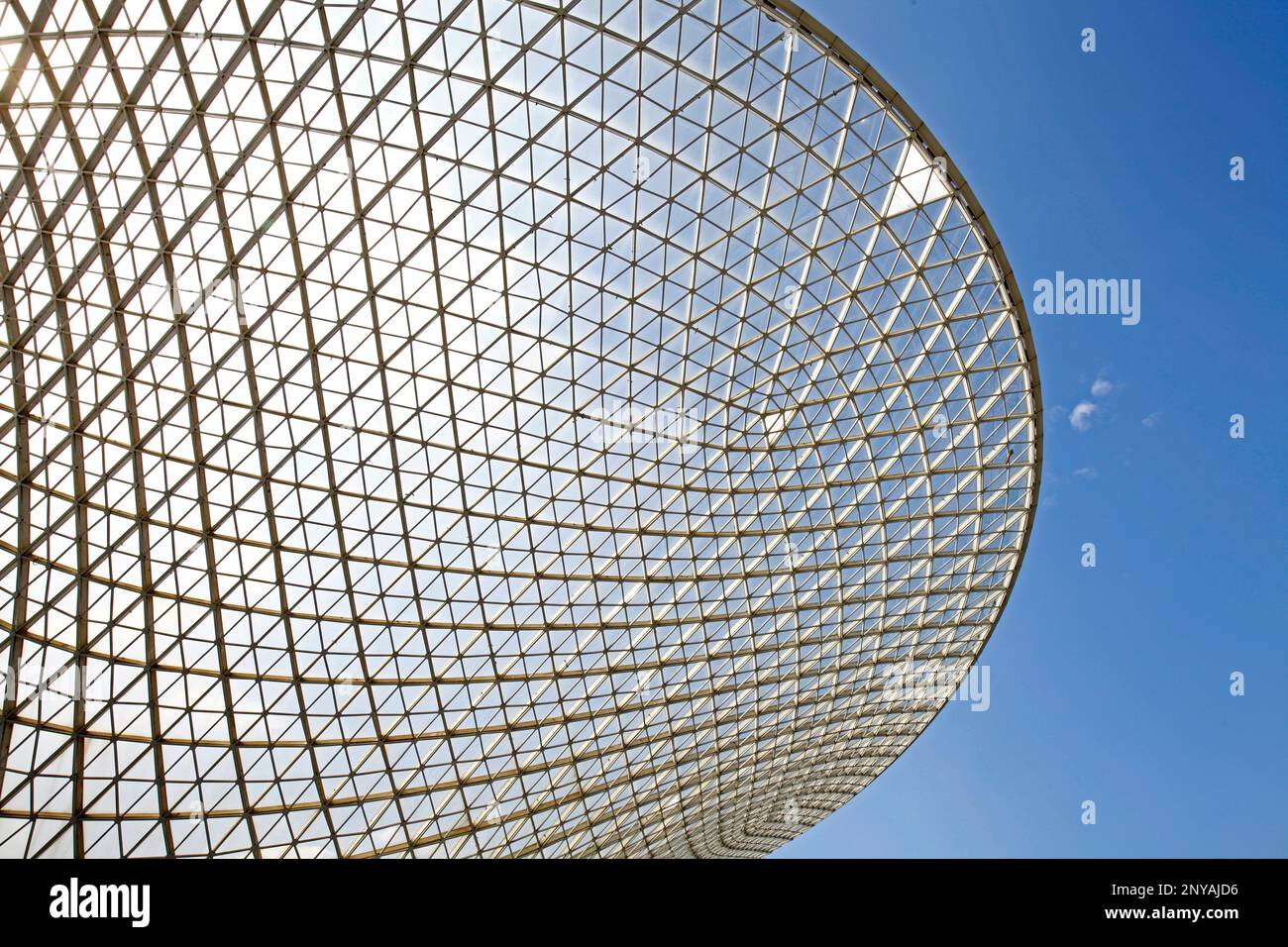 Steel structure geometry construction as the background Stock Photo - Alamy