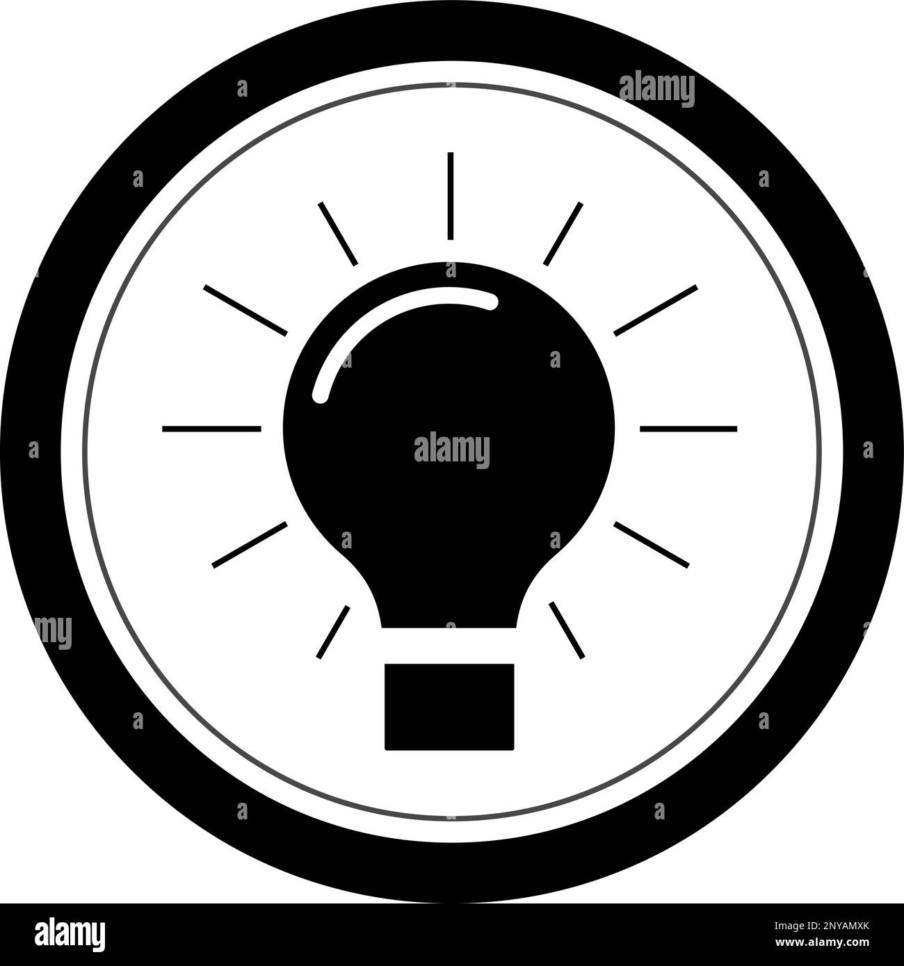 Power icon on speech Black and White Stock Photos & Images - Alamy