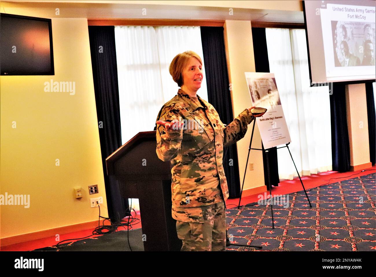 2023 fort mccoy martin luther king jr day observance hi-res stock ...