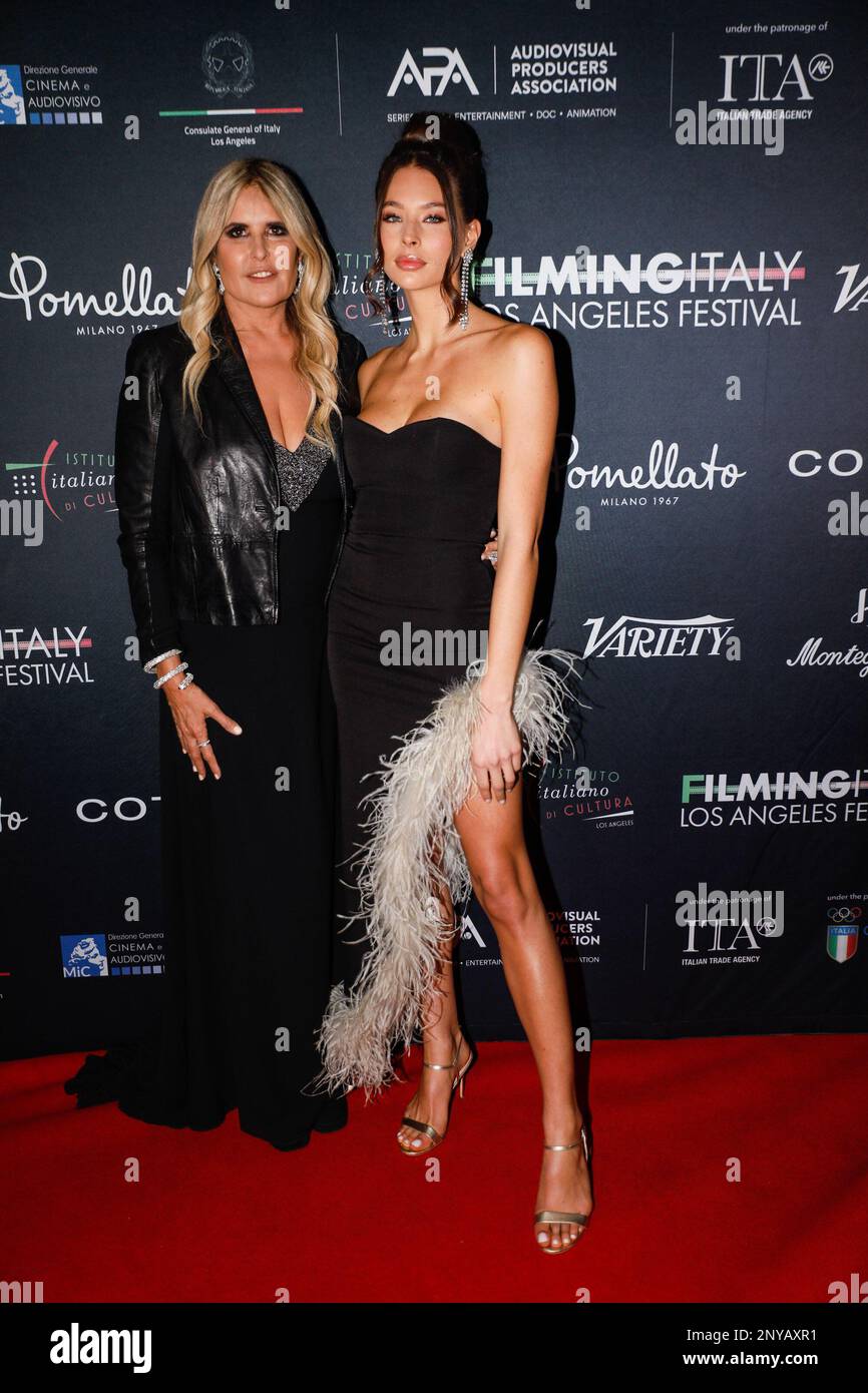 March 1, 2023, Los Angeles, California, USA: TIZIANA ROCCA and ...