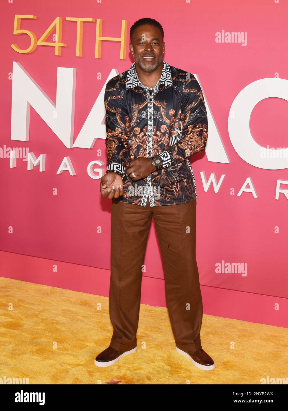 25 February 2023 - Pasadena, California - Lamman Rucker. 54th NAACP ...