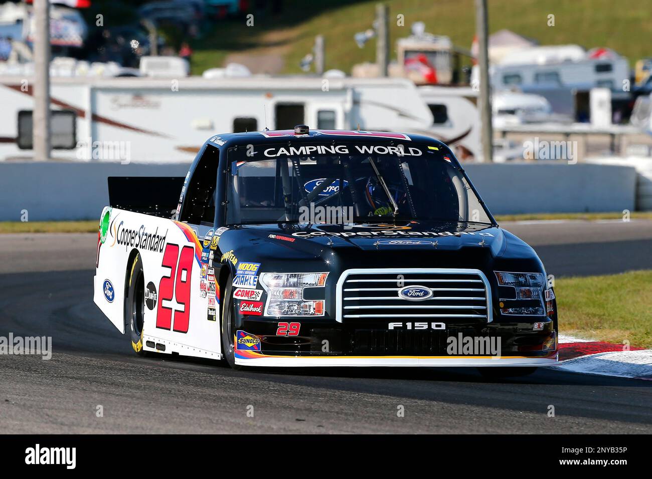 Chase Briscoe, Cooper Standard Ford F150 during practice for the NASCAR ...