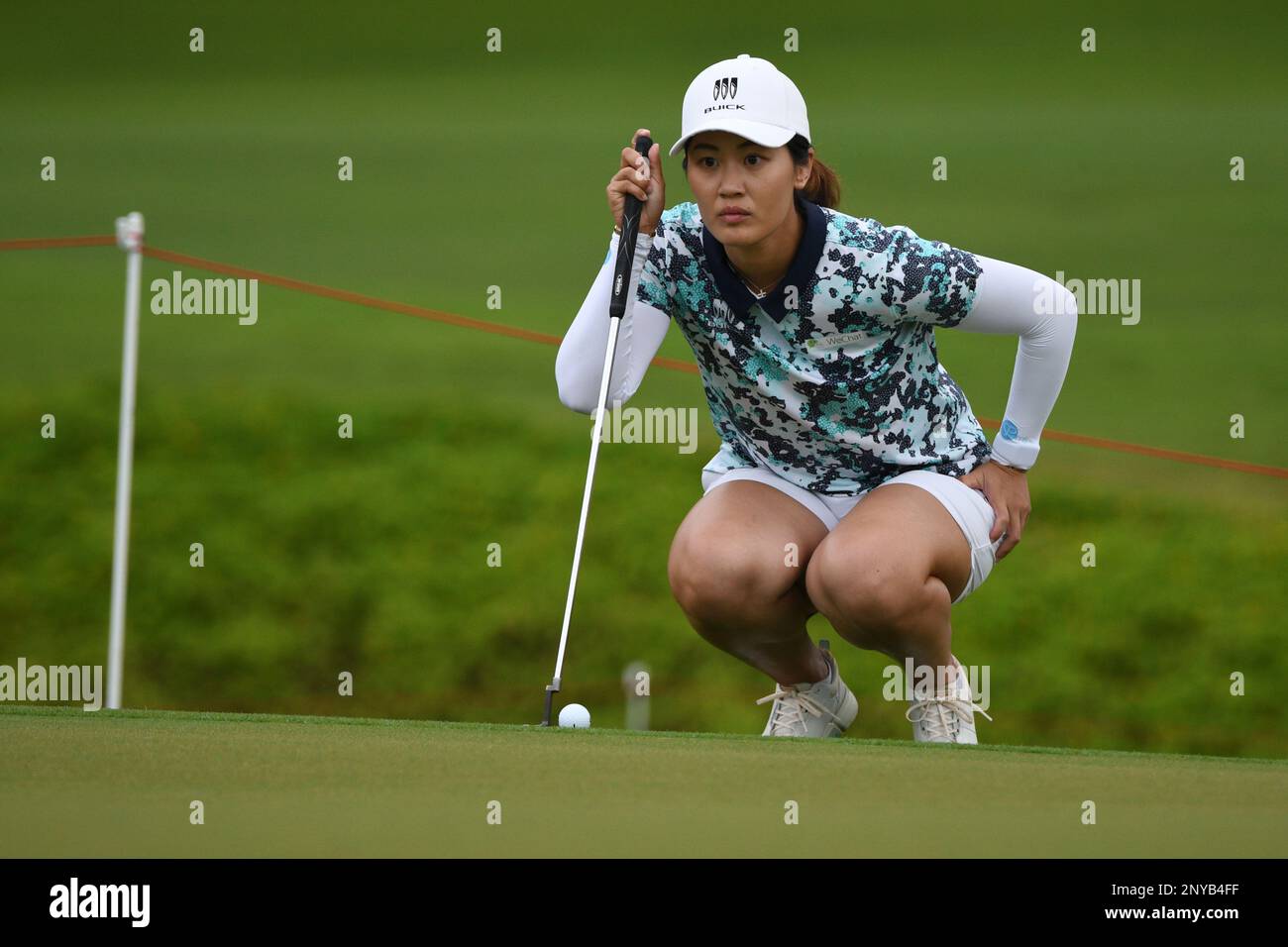 Singapore. 2nd Mar, 2023. Lin Xiyu of China competes on the first day ...