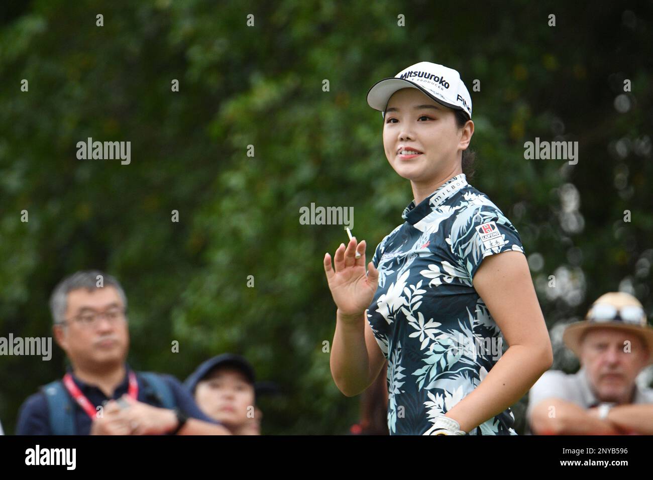 Singapore. 2nd Mar, 2023. Shi Yuting of China reacts on the first day ...