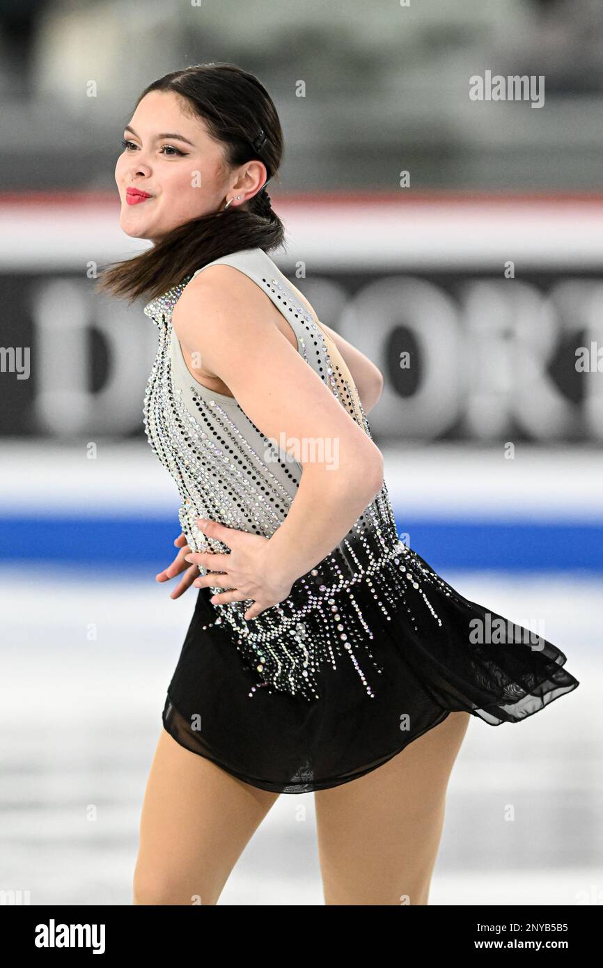 Sofia Lexi Jacqueline FRANK (PHI), during Junior Women Short Program ...