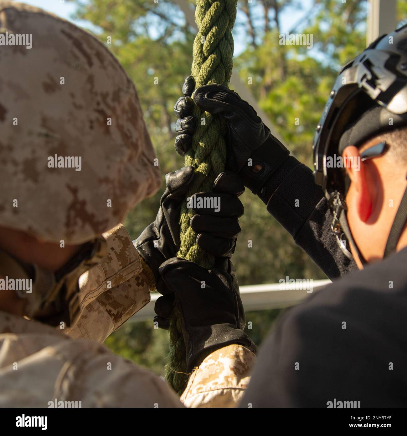 Recruits with Lima Company, 3rd Recruit Training Battalion, tackle the ...