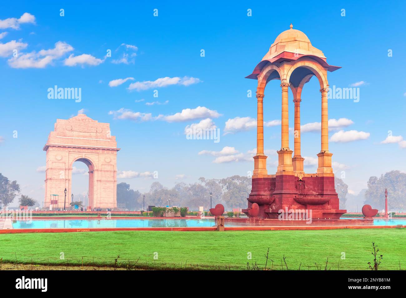 Indian gate new delhi hi-res stock photography and images - Alamy