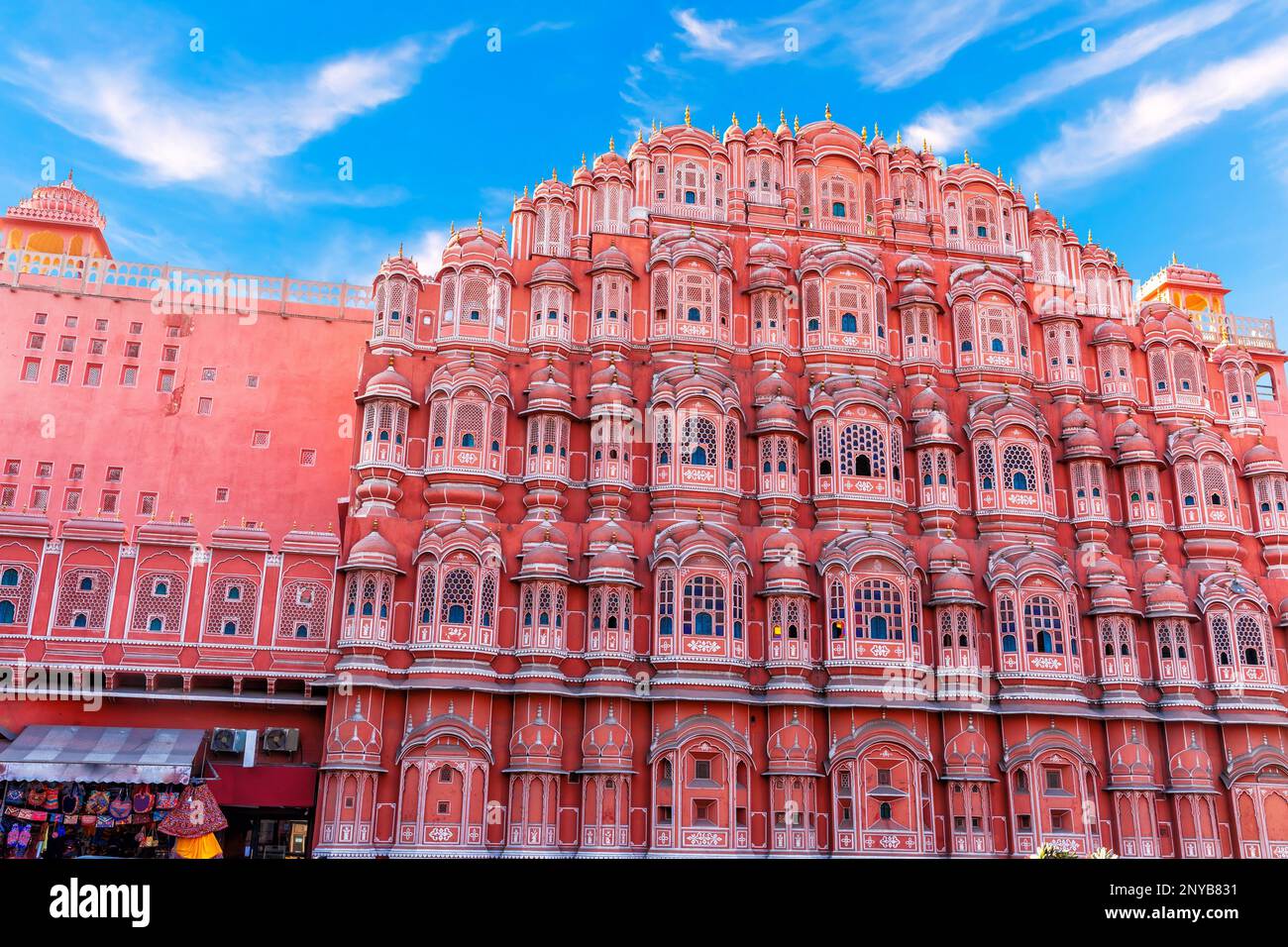 Aerial view jaipur pink city hi-res stock photography and images - Alamy