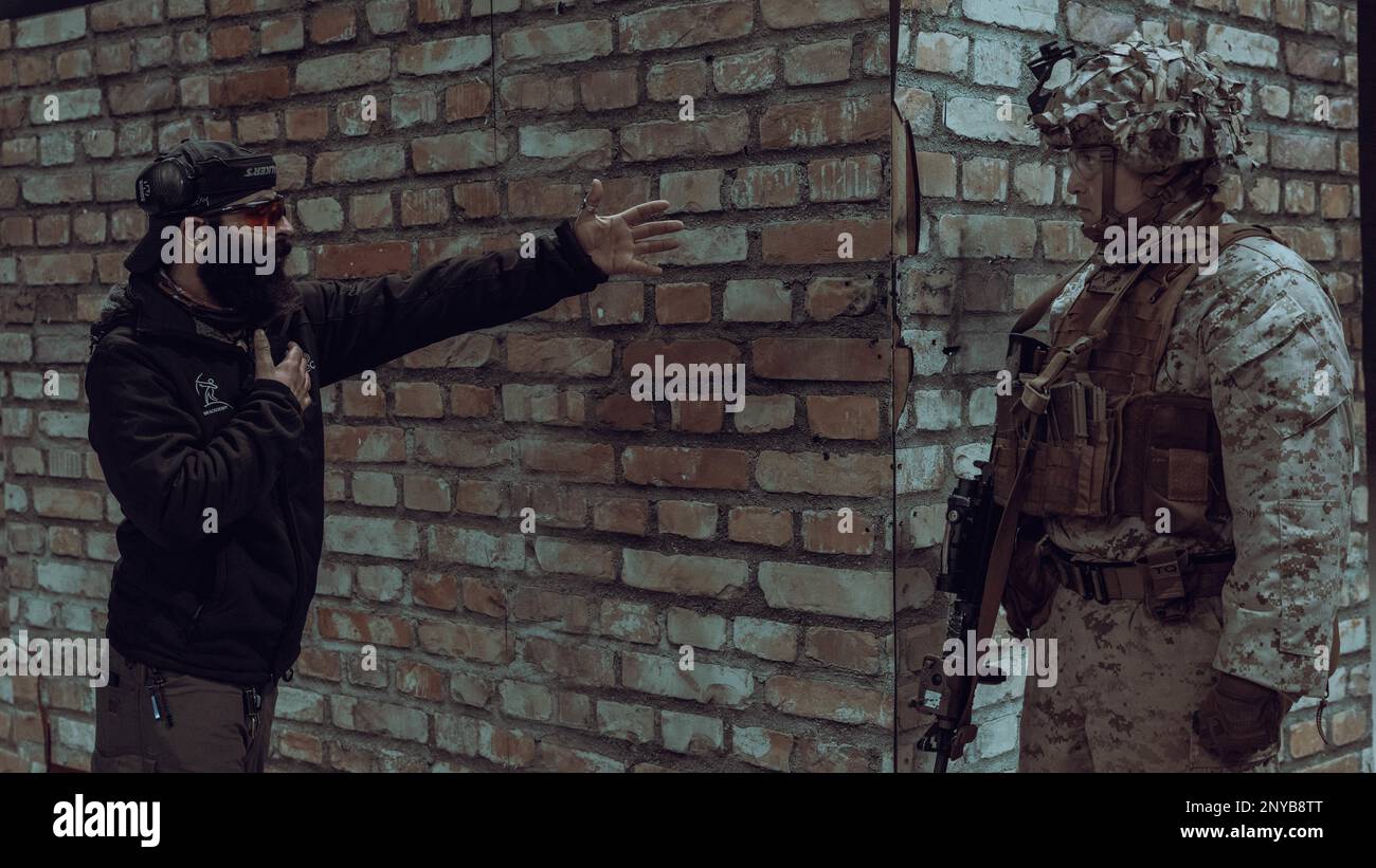 An instructor with the Israel Military Industries Academy for Advanced ...