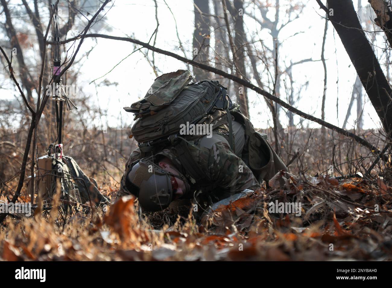 An Explosive Ordnance Disposal Specialist with 718th EOD Company, 23rd ...
