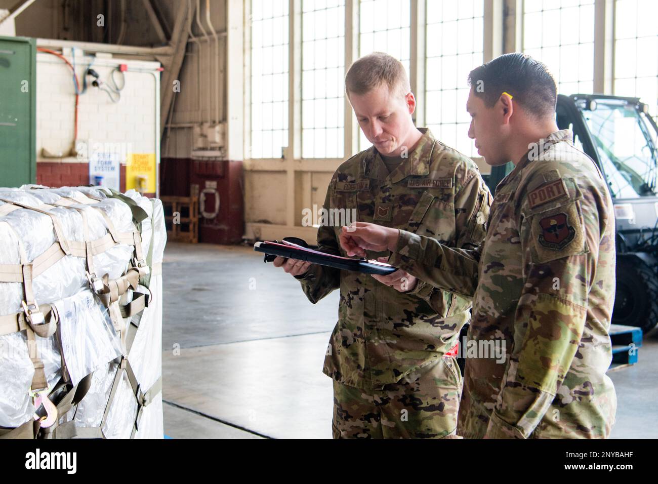 U.S. Air Force Tech. Sgt. Brandon Eckstein, 502nd Logistics Readiness ...