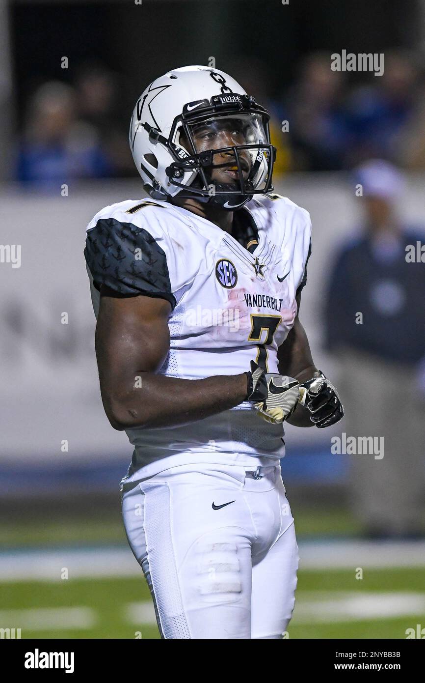 September 2, 2017: Vanderbilt Commodores running back Ralph Webb (7 ...
