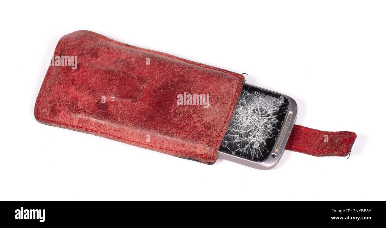 Broken glass display case Cut Out Stock Images & Pictures - Alamy