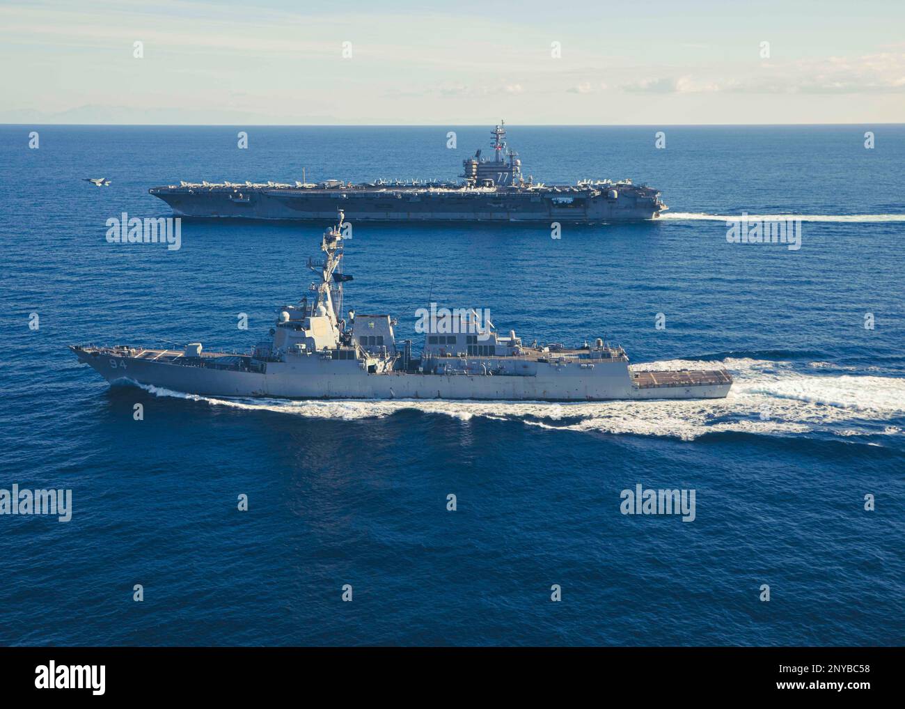 230112-N-KL637-1080 ADRIATIC SEA (Jan. 12, 2023) The Nimitz-class ...