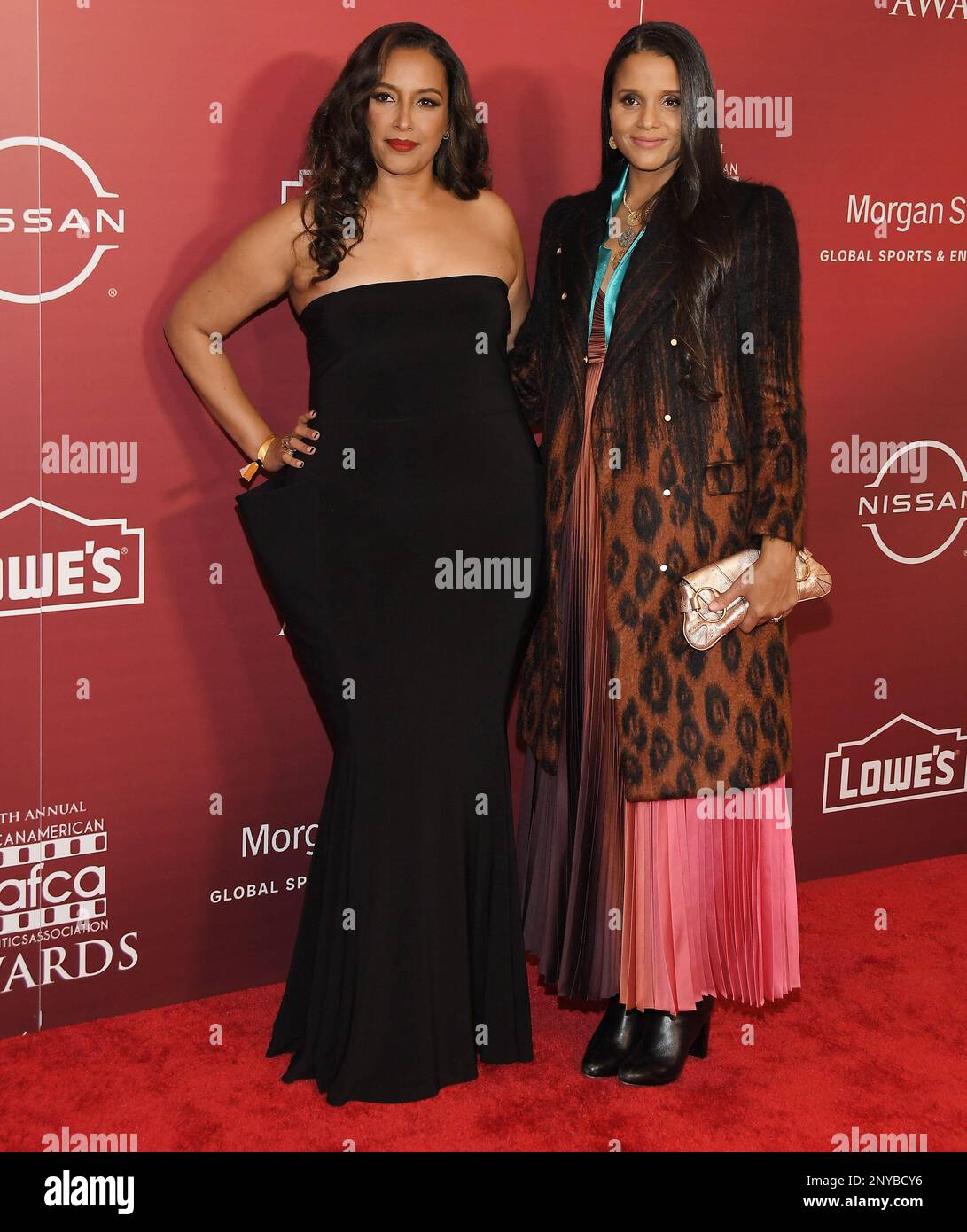 (L-R) Anika Poitier and Sydney Tamiia Poitier at the 14th Annual AAFCA ...