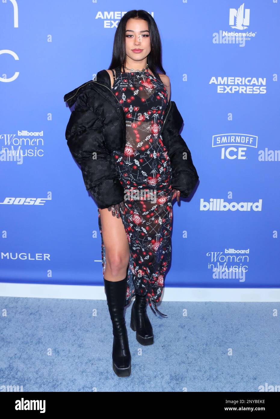 Alaina Castillo arrives at The 2023 Billboard Women in Music Awards ...