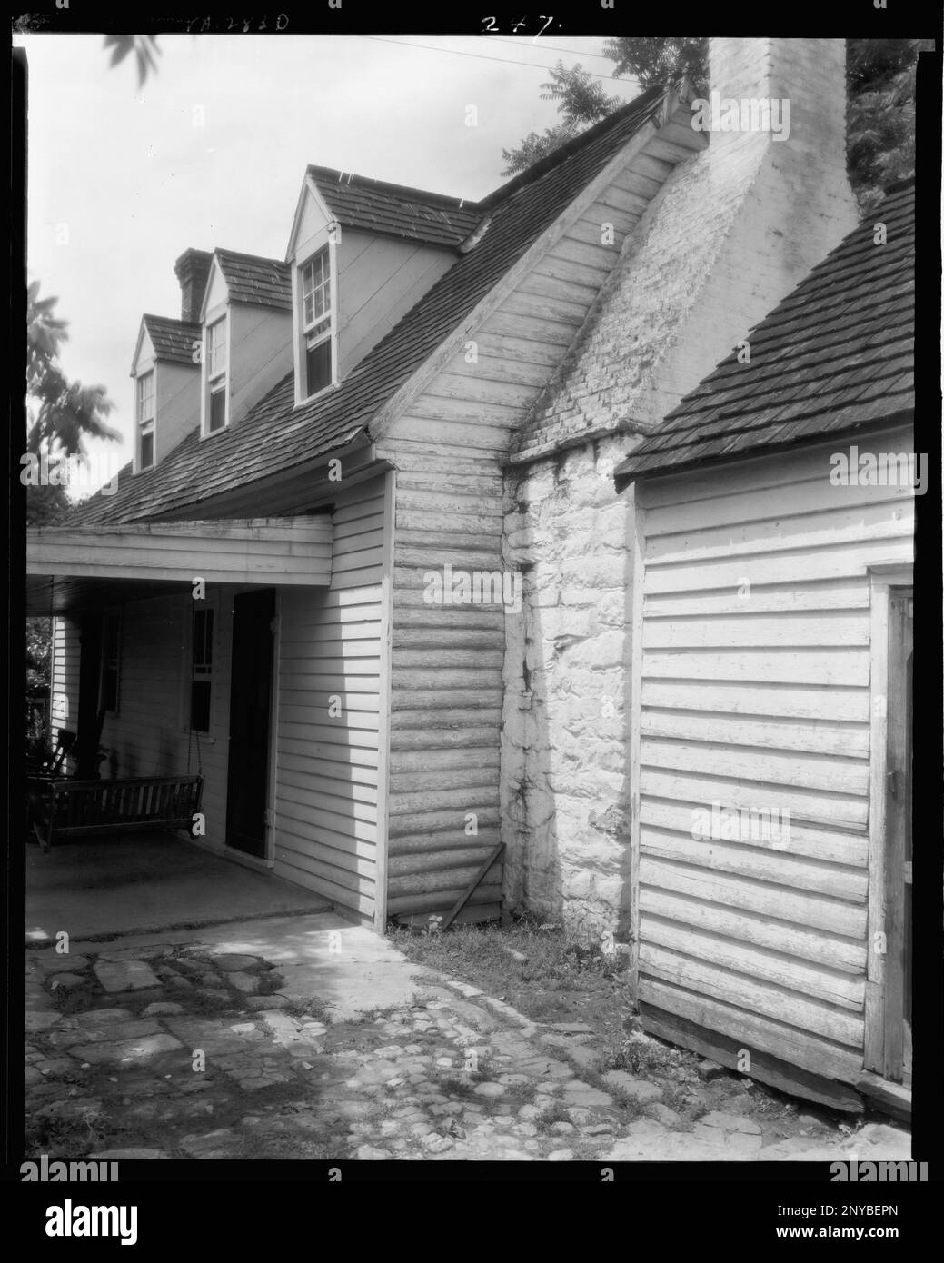 Old Dunbar Quarters, Falmouth, Stafford County, Virginia. Carnegie ...