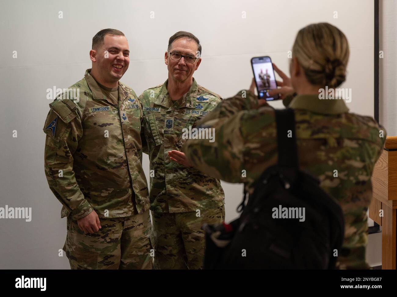 RAMSTEIN AIR BASE, Germany - Chief Master Sergeant of the Space Force ...