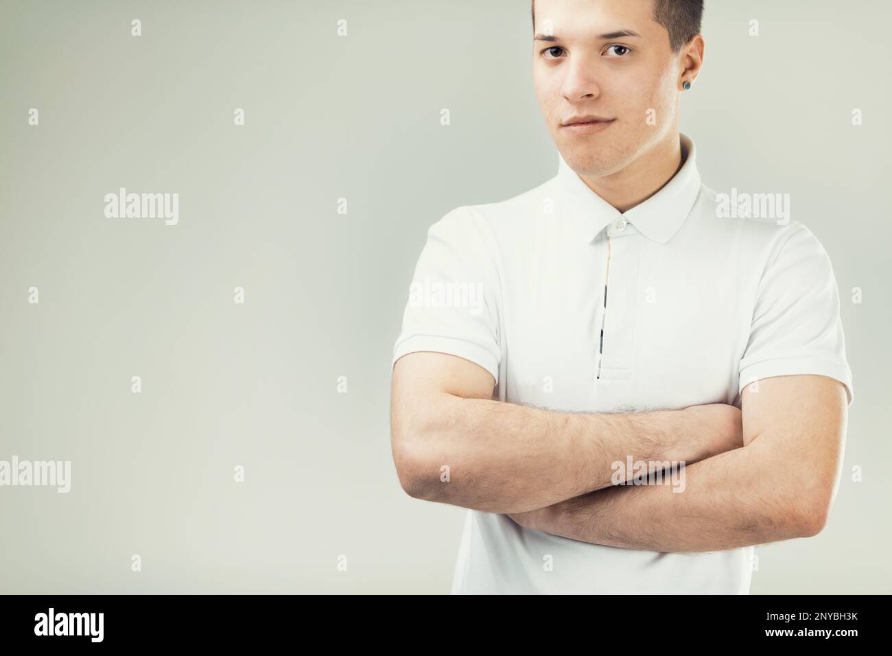 Hairy man arms hi-res stock photography and images - Alamy