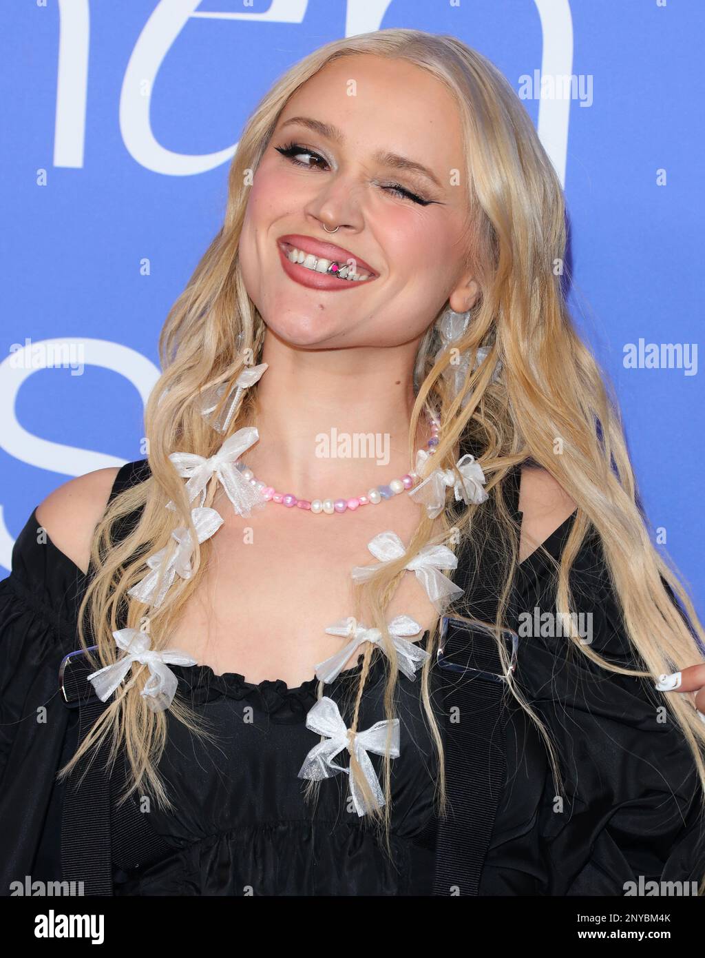 Lolo Zouai arrives at The 2023 Billboard Women in Music Awards held at ...