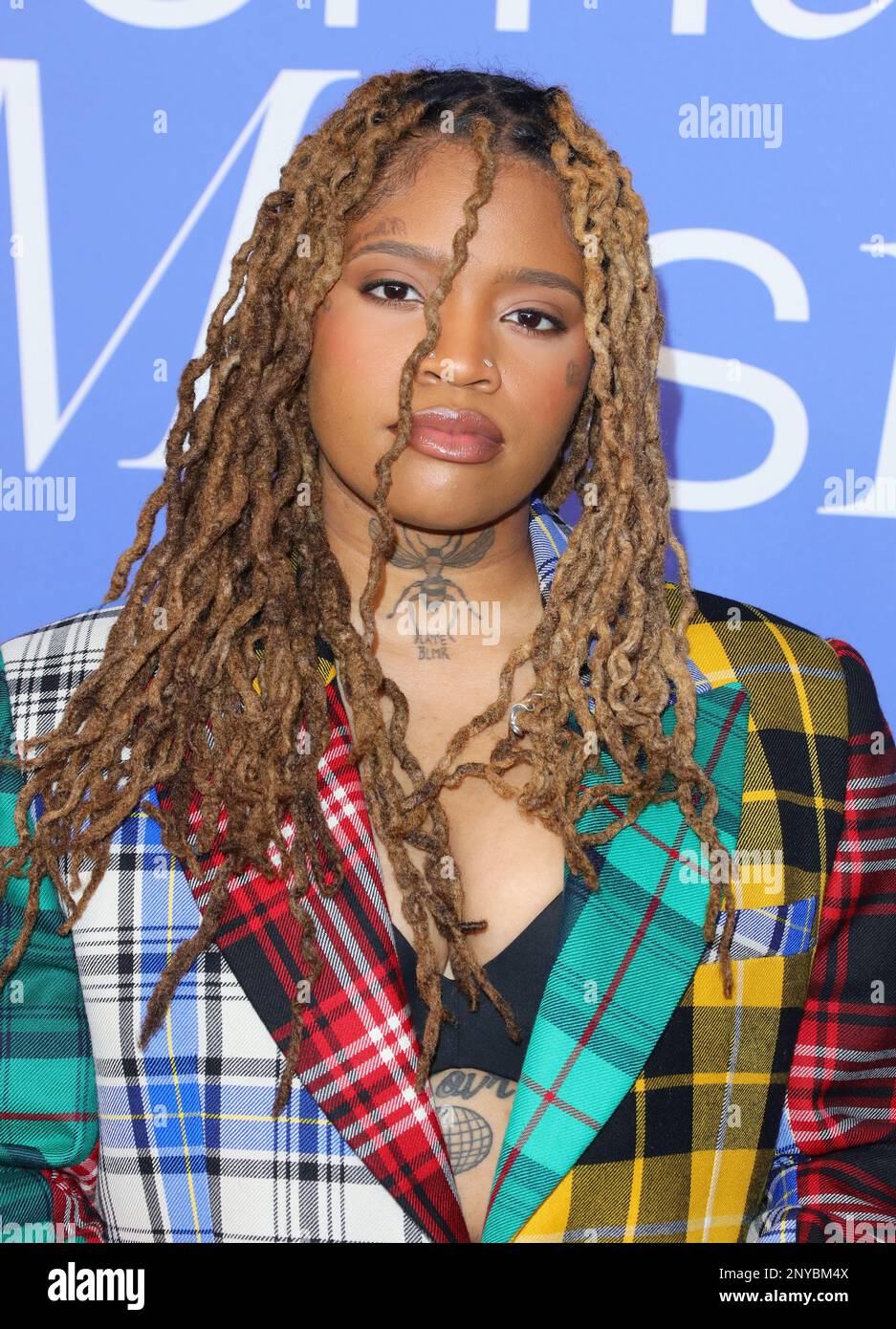 Ambr arrives at The 2023 Billboard Women in Music Awards held at The ...