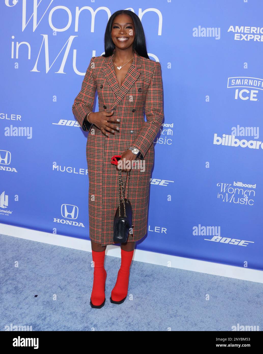 Amber Grimes arrives at The 2023 Billboard Women in Music Awards held ...