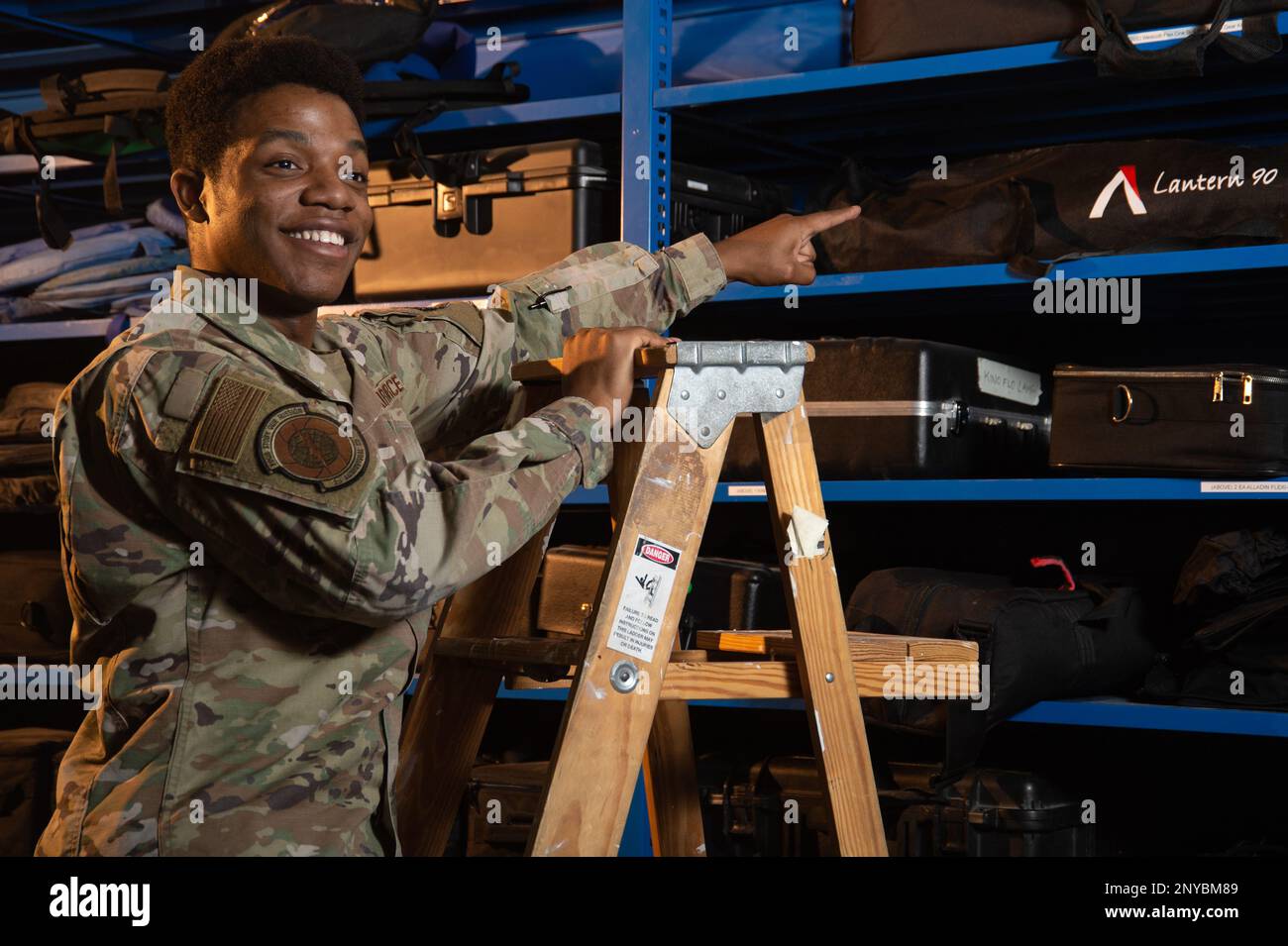 U.S Air Force Staff Sgt. Franklin Harris, 2d Audiovisual Squadron ...