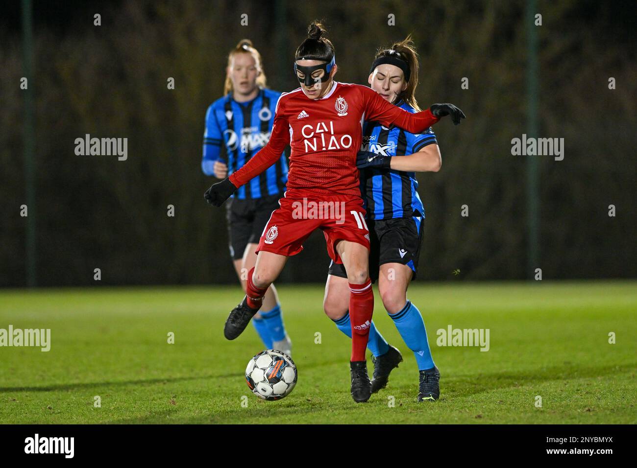 Liege, Belgium. 01st Mar, 2023. Noemie Gelders (10) of Standard and ...