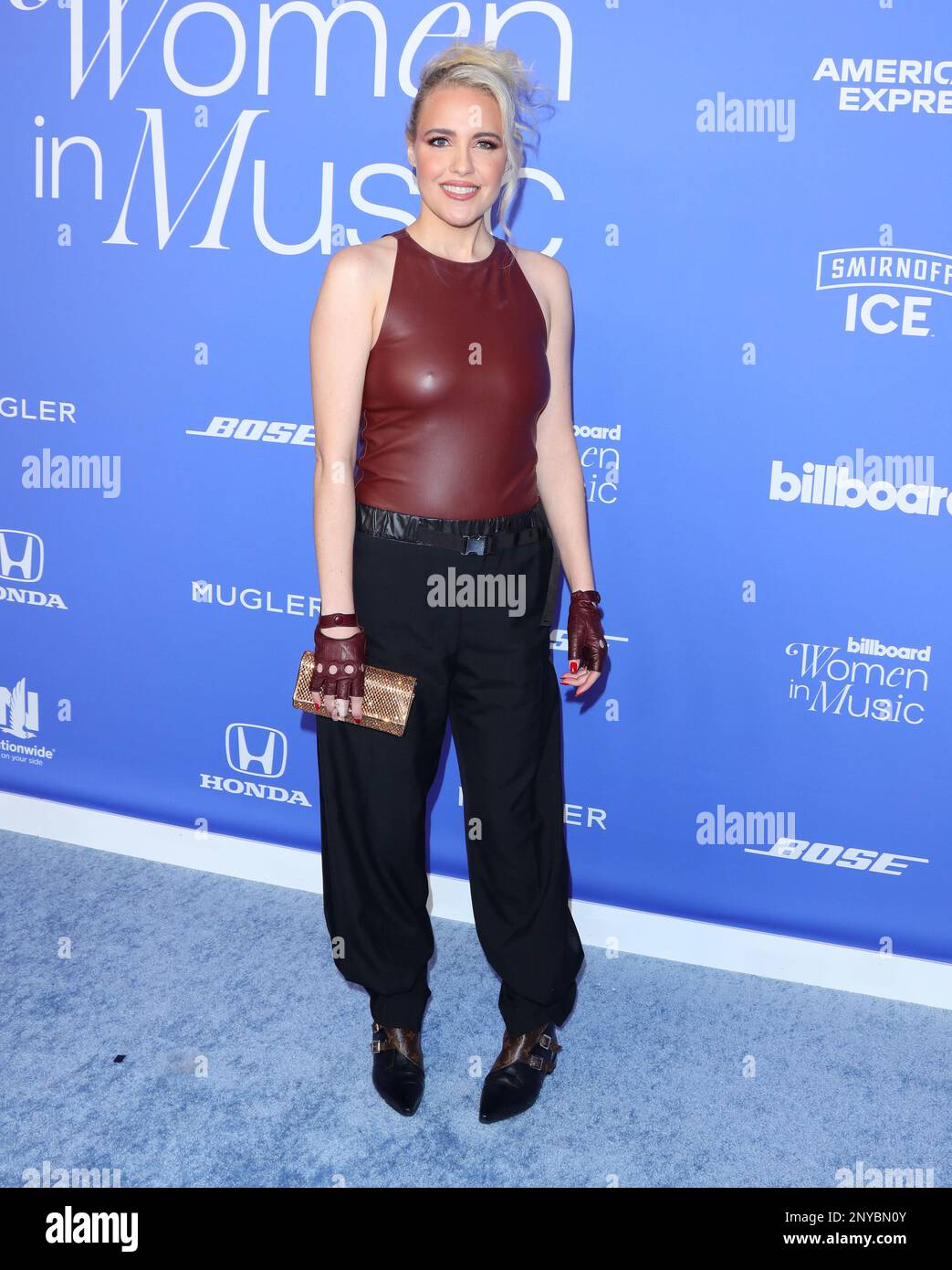 Eden Wilson arrives at The 2023 Billboard Women in Music Awards held at ...