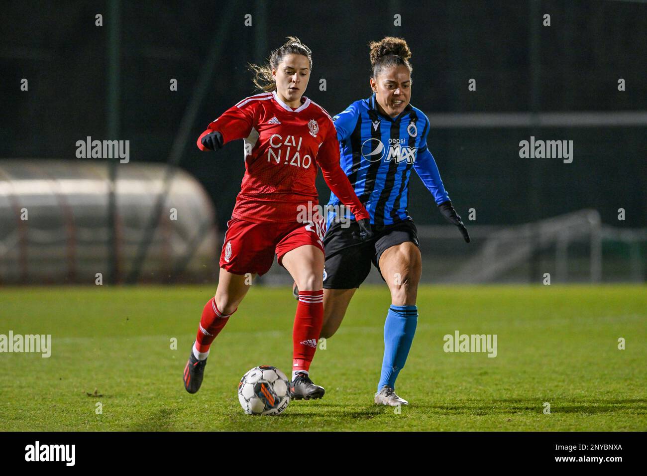 Liege, Belgium. 01st Mar, 2023. Constance Brackman (20) of Standard and ...