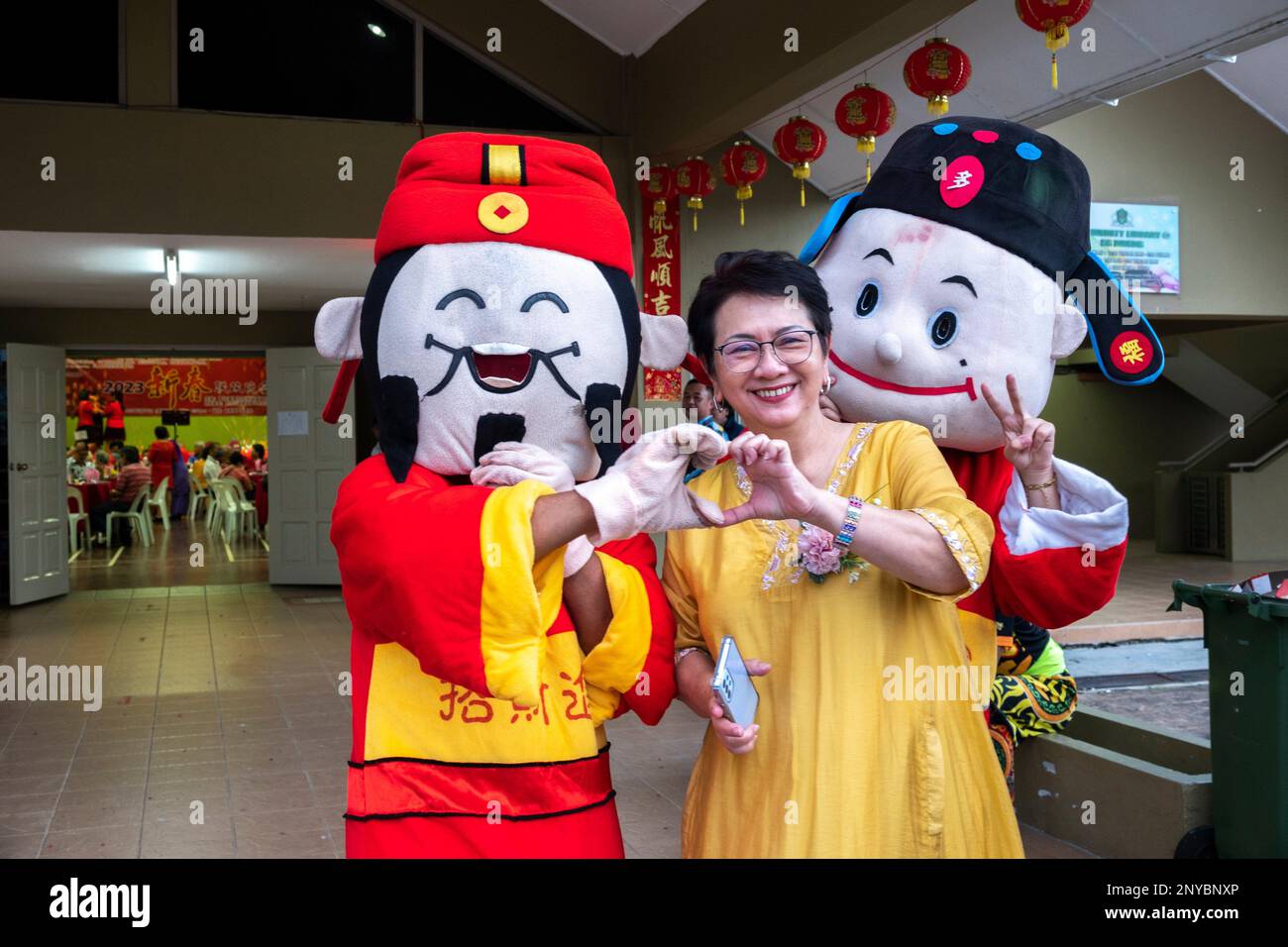 Guests arrival at Sungai Maong Community Annual Spring Dinner Party in ...