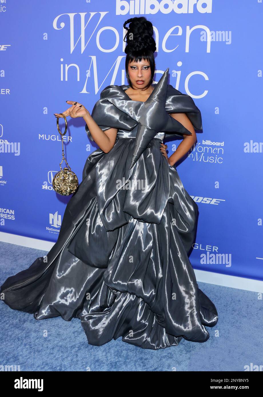 Laya arrives at The 2023 Billboard Women in Music Awards held at The ...
