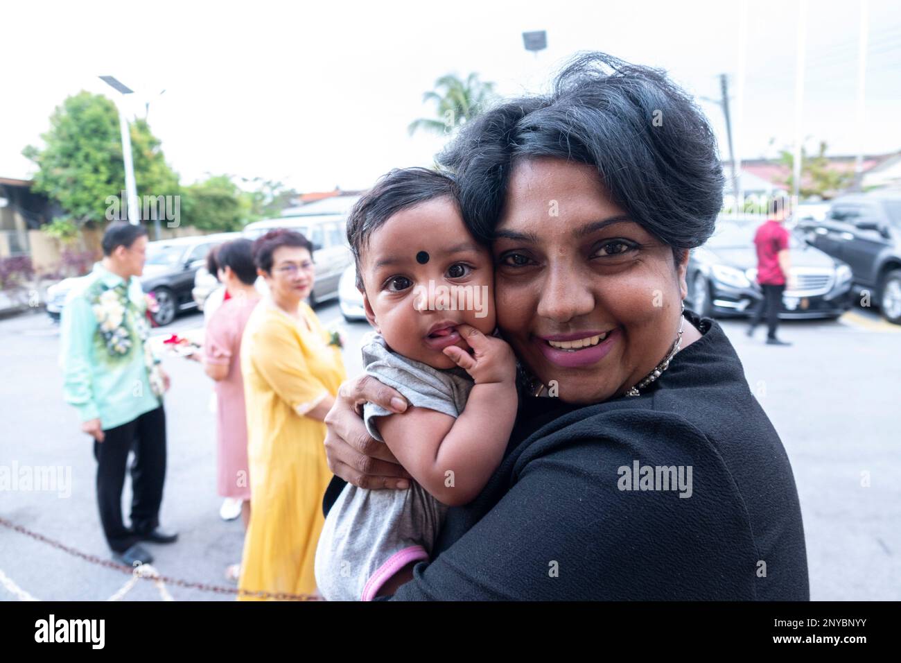 Guests arrival at Sungai Maong Community Annual Spring Dinner Party in ...