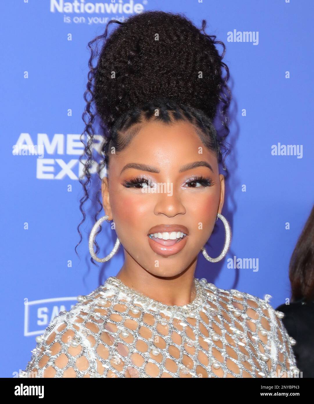 Chloe Bailley arrives at The 2023 Billboard Women in Music Awards held ...