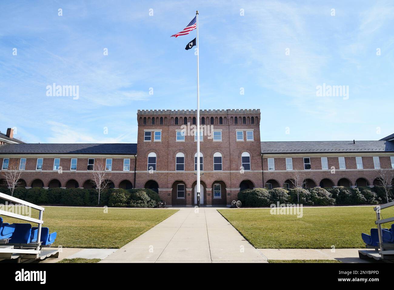 Marine Barracks Washington Parade Grounds Stock Photo - Alamy
