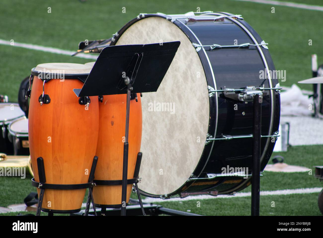 School marching band football field hi-res stock photography and images ...