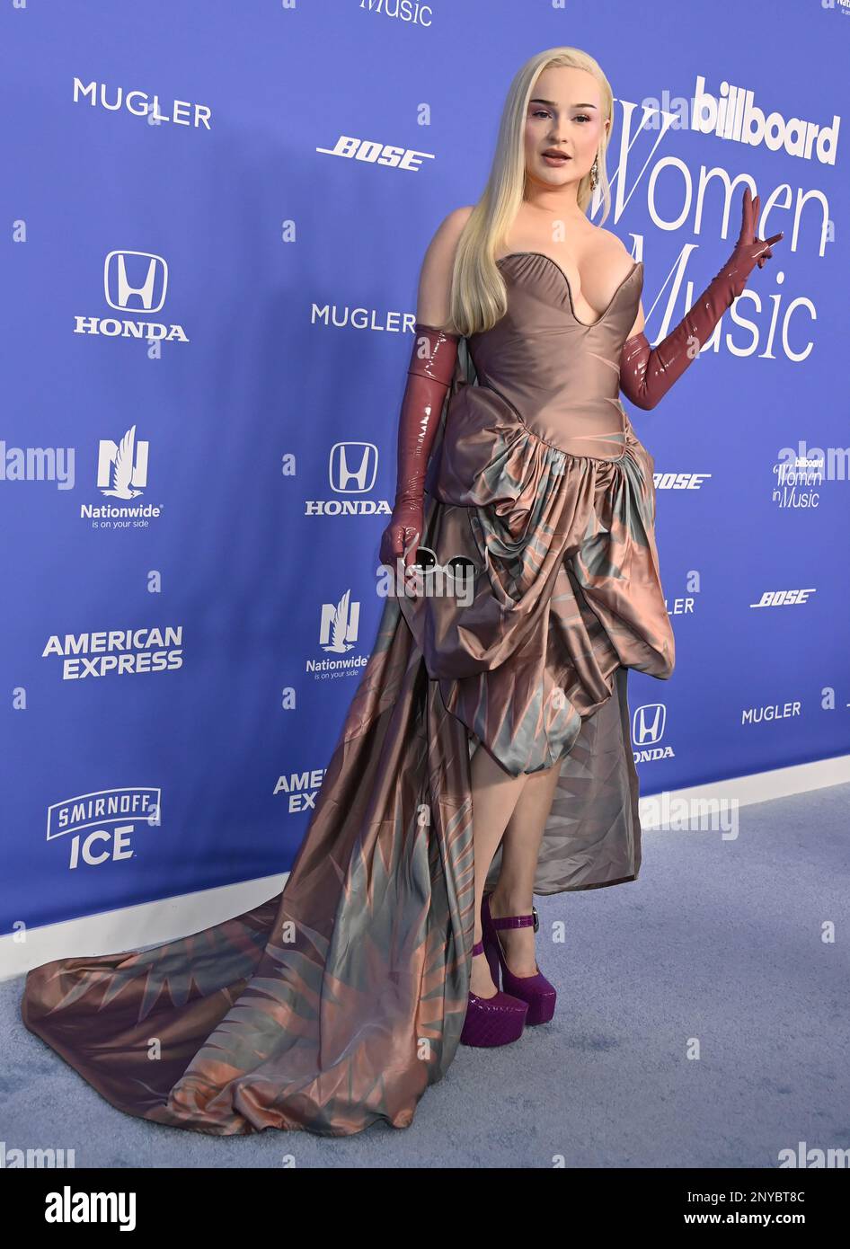 Los Angeles, USA. 01st Mar, 2023. Kim Petras arriving at the Billboard ...