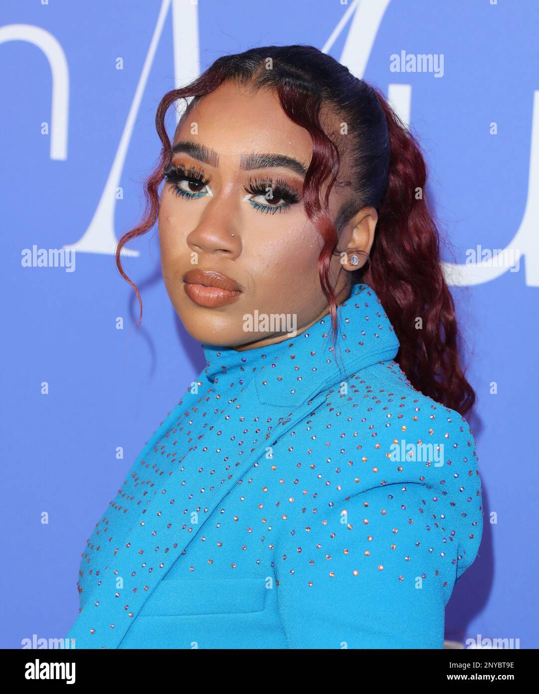 Chantel arrives at The 2023 Billboard Women in Music Awards held at The ...