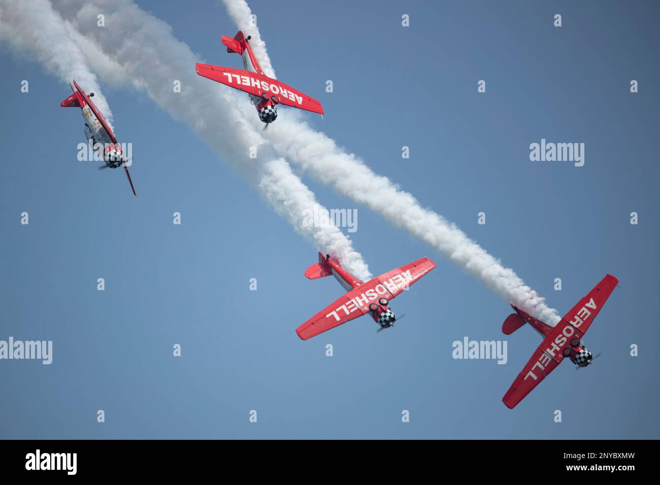 August 18, 2017: Chicago, Illinois, U.S. - Members of the AeroShell ...