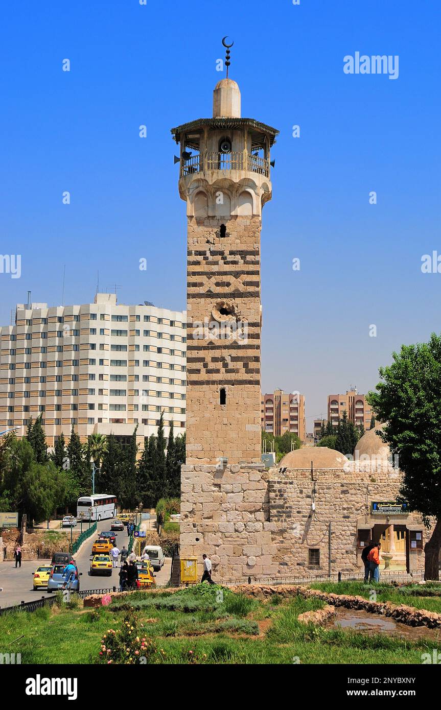 El Nuri Mosque is located on the banks of the Asi River. It is also ...